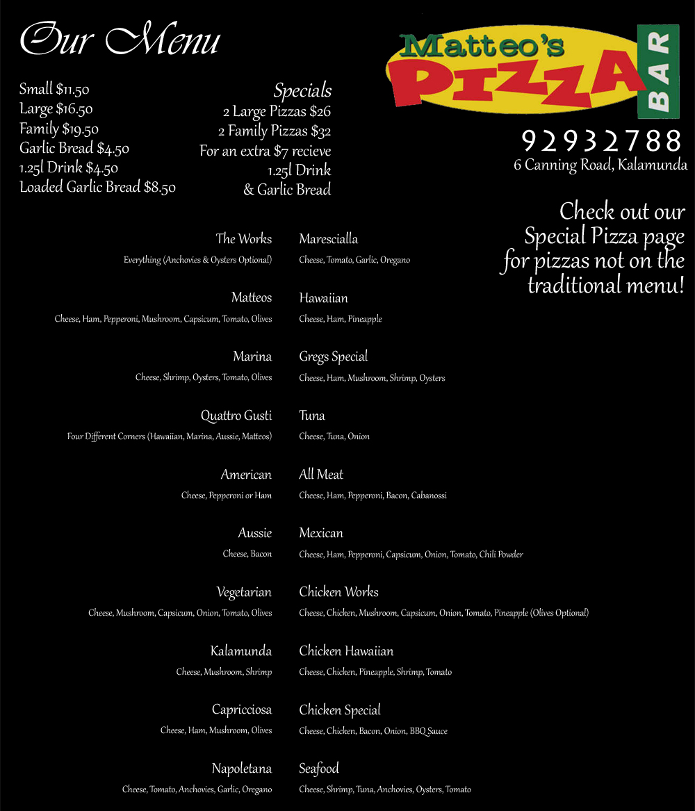 Mattoes-Menu2 – Matteos Pizza